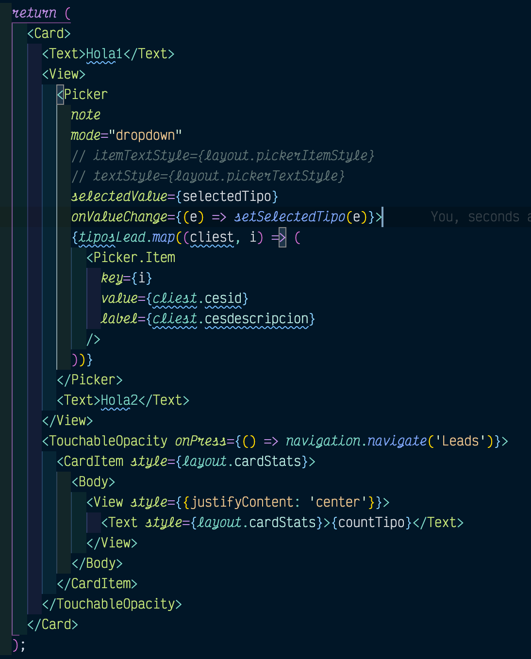 Picker not showing inside a Card component · Issue #3597 · GeekyAnts/NativeBase · GitHub