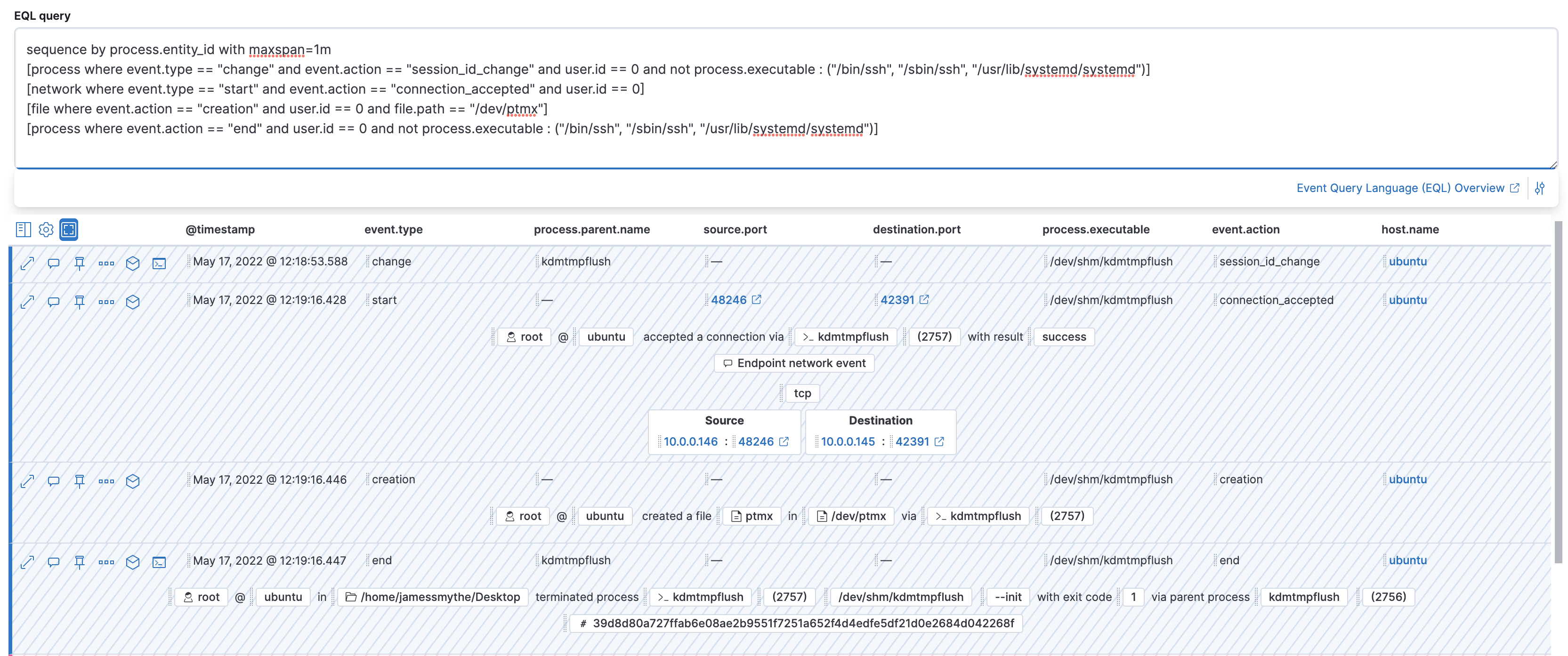 [New Rule] Suspicious Network Connection Accept by Root · Issue #1984 · elastic/detection-rules ...