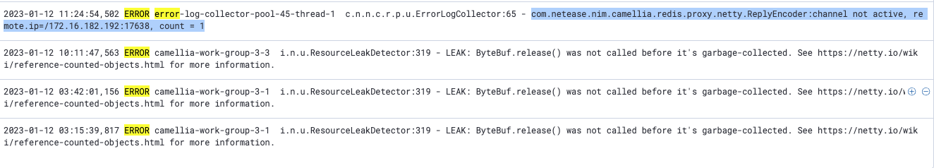[Camellia-redis-proxy] memory leak · Issue #89 · netease-im/camellia · GitHub