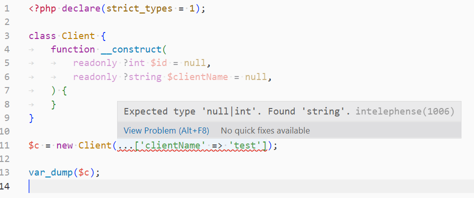 Error upacking named arguments · Issue #2370 · bmewburn/vscode-intelephense · GitHub