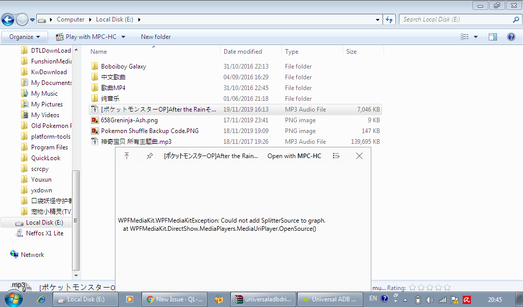 quicklook cant preview music and video · Issue #578 · QL-Win/QuickLook ...