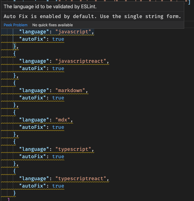 Documented Settings Show A Deprecation Warning · Issue 126 · Mdx Js Mdx Analyzer · Github