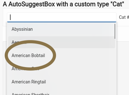 AutoSuggestBox - Change suggestions textStyle. · Issue #869 · bdlukaa/fluent_ui · GitHub