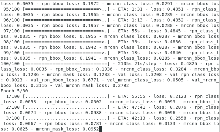 What is the meaning of each output you get during training ? · Issue #1311 · matterport/Mask ...