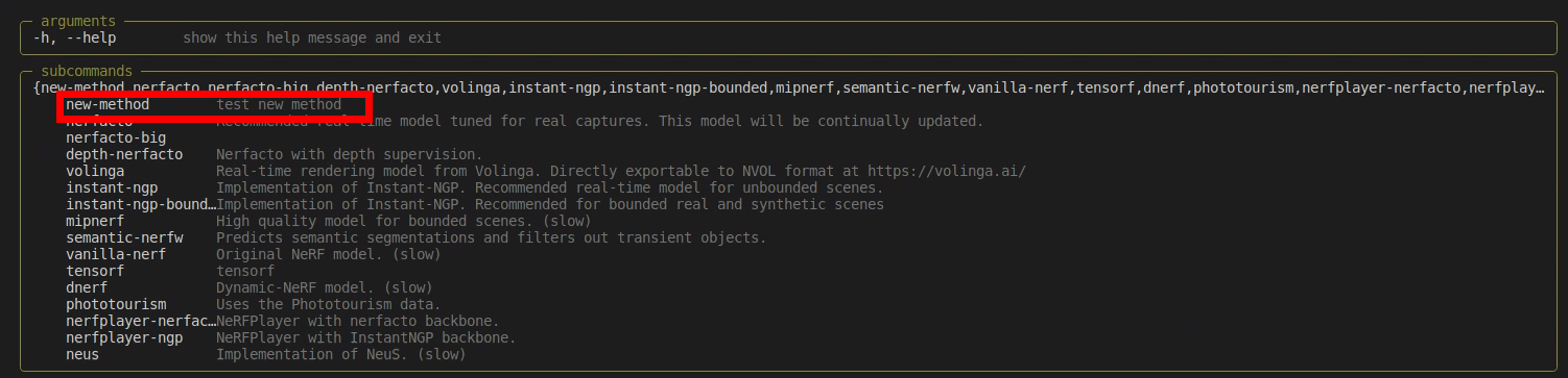 Add a new method · Issue #108 · autonomousvision/sdfstudio · GitHub