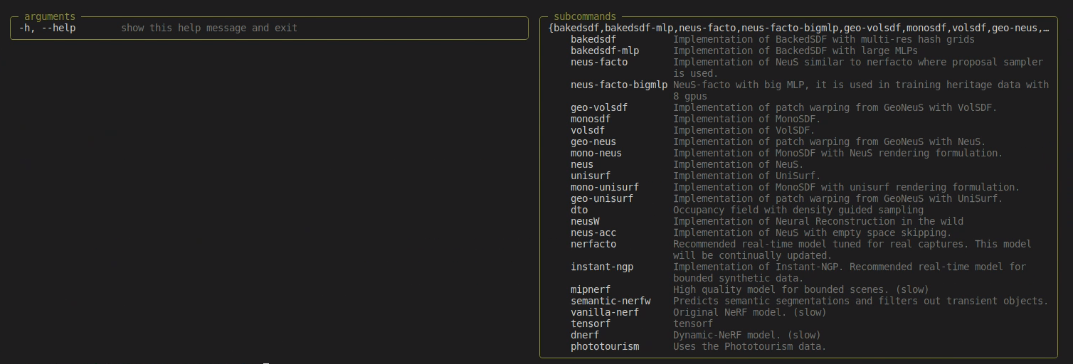 Add a new method · Issue #108 · autonomousvision/sdfstudio · GitHub