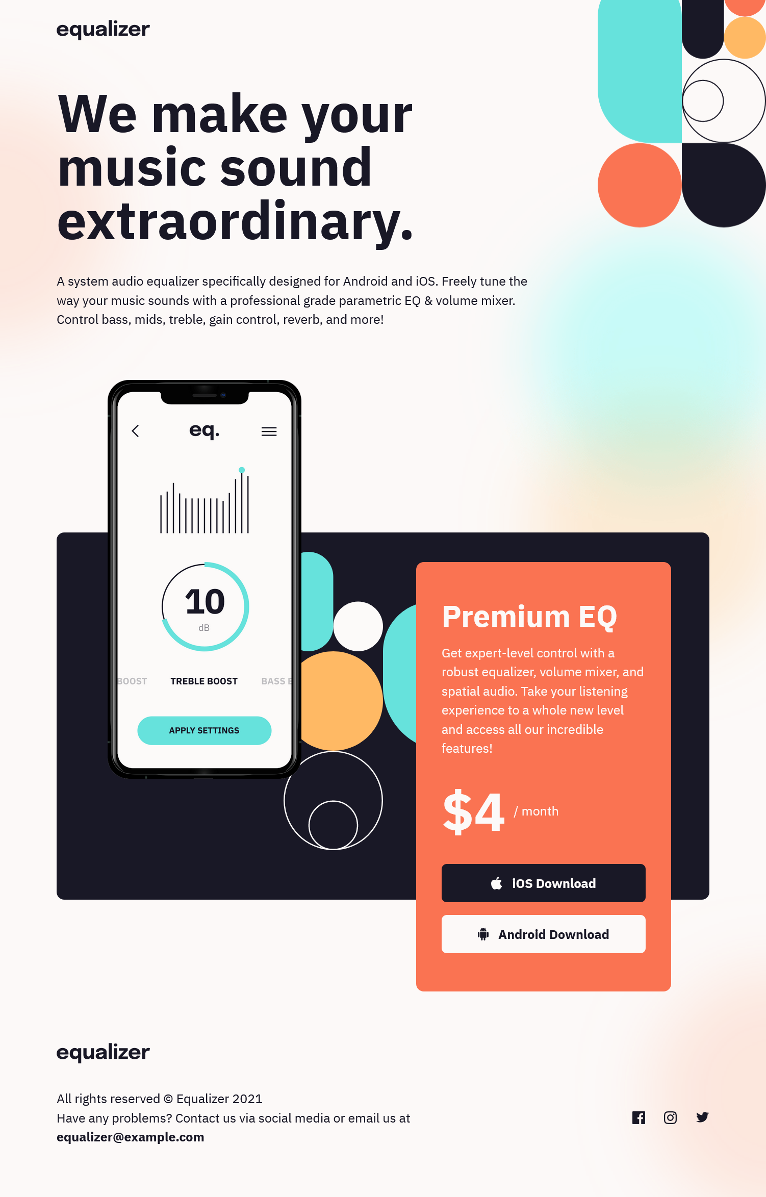 GitHub - AlexKMarshall/equalizer-landing-page: Simple responsive ... GitHub - AlexKMarshall/equalizer-landing-page: Simple responsive ...