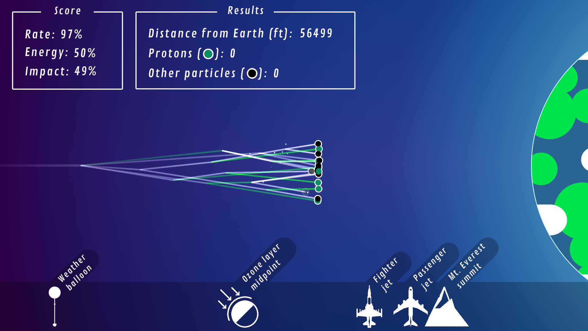 GitHub - joshpbradley/particle-pinball-machine: Visualises the emission of highly energetic ...