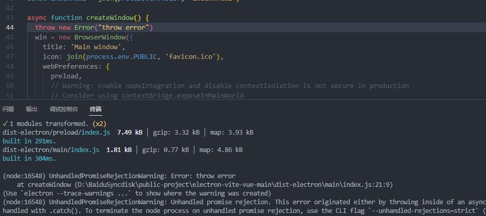 [Help] 请教如何配置source-map · Issue #346 · electron-vite/electron-vite-vue · GitHub