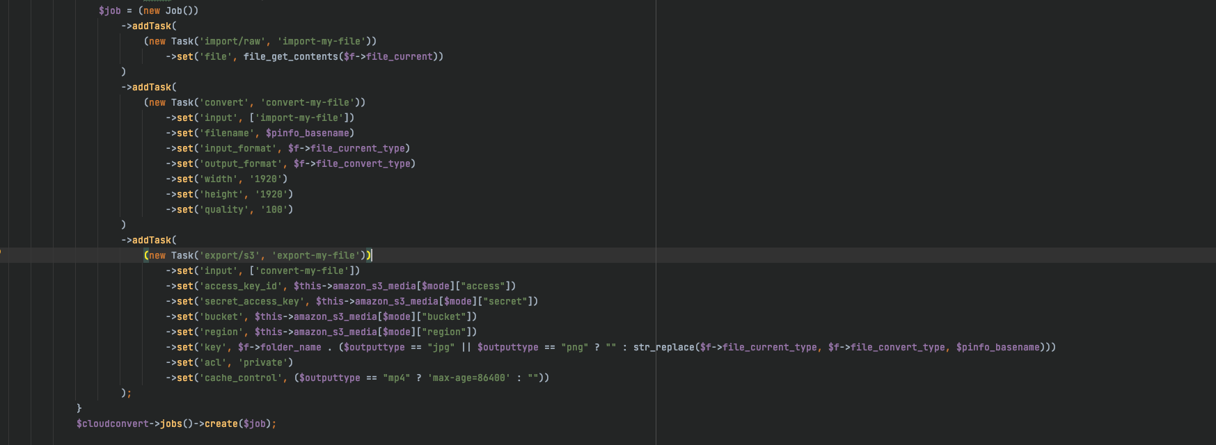 getting error: The tasks field is required · Issue #85 · cloudconvert/cloudconvert-php · GitHub