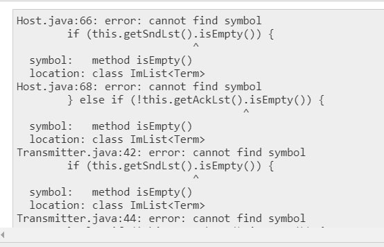 [PA1] Can't call IsEmpty from ImList provided · Issue #140 · nus-cs2030/2223-s1 · GitHub