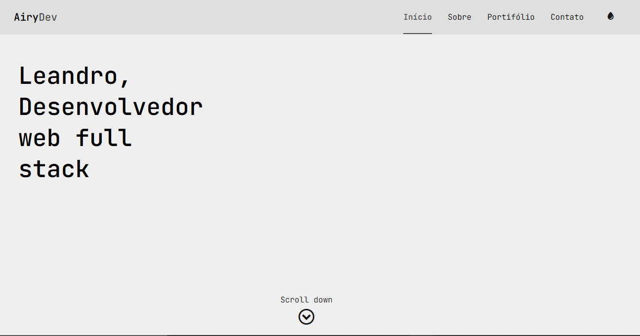 GitHub - leandroLucs/personalSite: Site para perfil profissional pessoal, nele é possível entrar ...