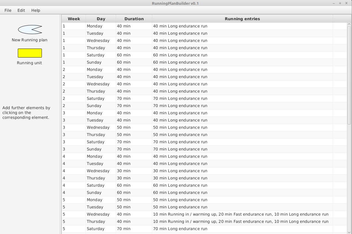 GitHub - hiroladev/RunningPlanBuilder: A tool to graphically create and ...