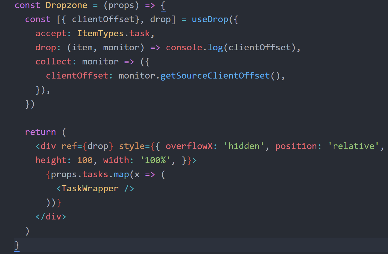 Getclientoffset Not Giving The Correct Values · Issue 1490 · React Dndreact Dnd · Github