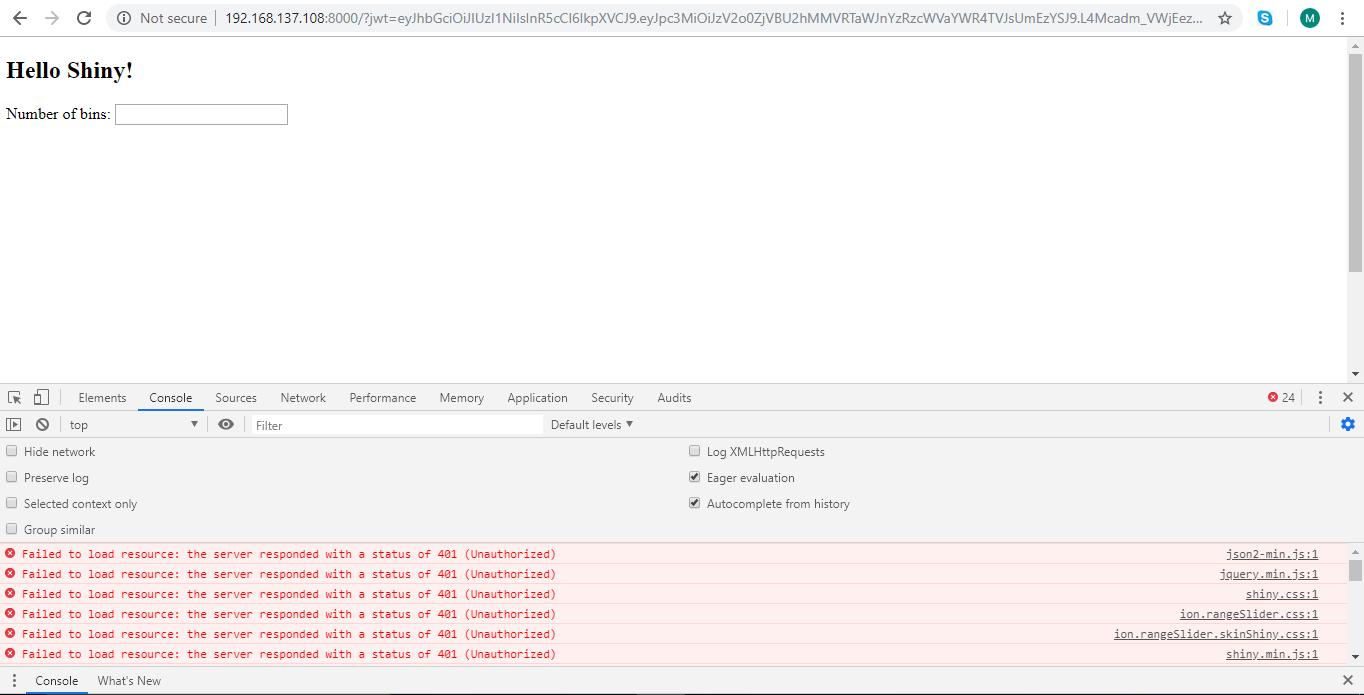 Kong Key Authentication is not authorizing the Javascript and CSS files ...