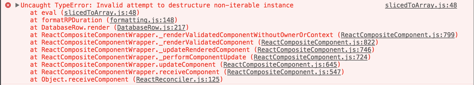 Invalid Attempt To Destructure Non Iterable Instance · Issue 2585 · Influxdata Chronograf · Github