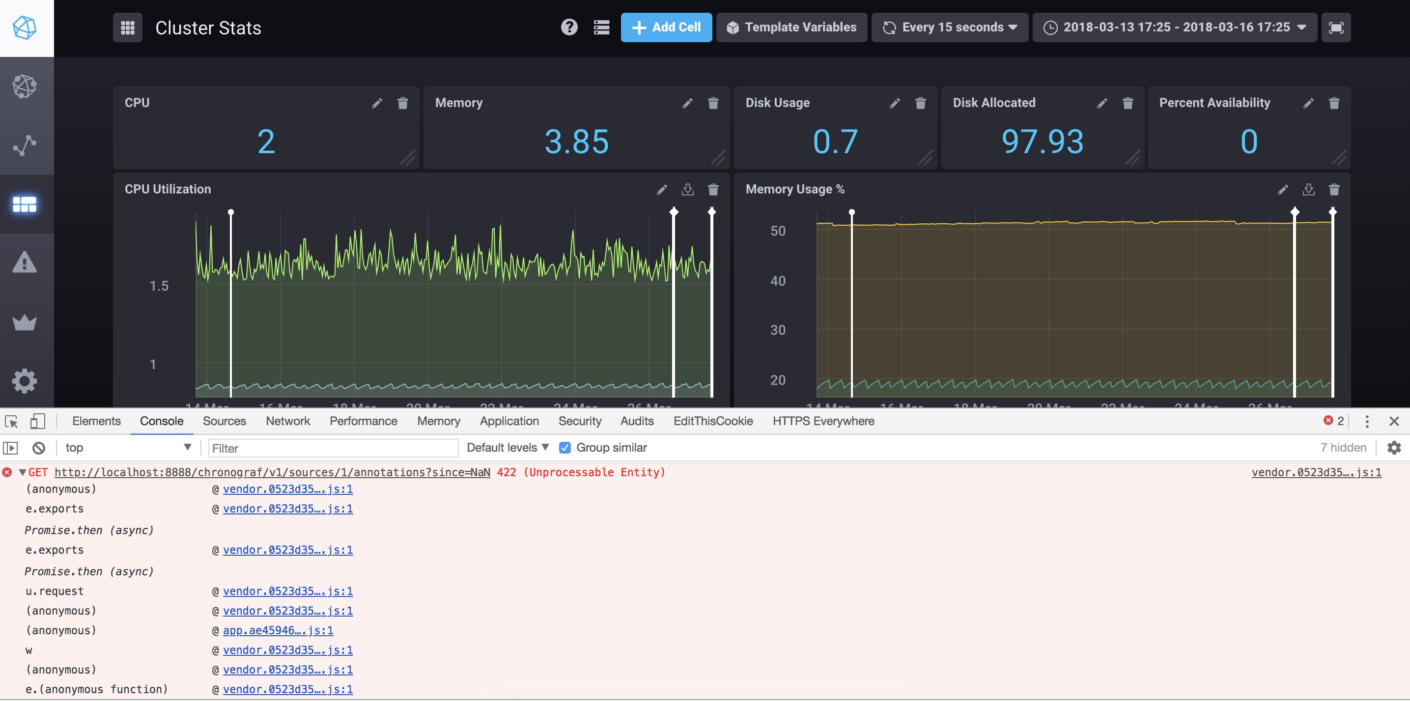 Annotations call showing uncaught promise when setting a fixed time range · Issue #3079 ...