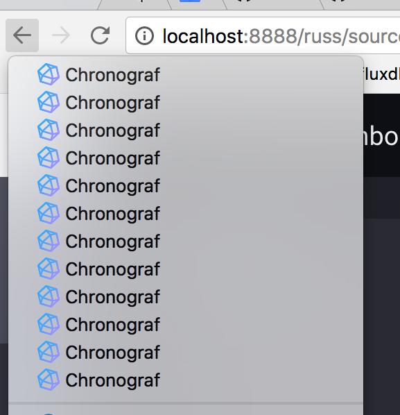 Set page titles in chronograf so users can use the back button · Issue #3213 · influxdata ...