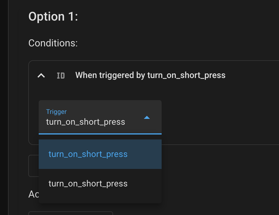 Non-unique trigger IDs displayed multiple times in the "Triggered by" dropdown · Issue #14111 ...
