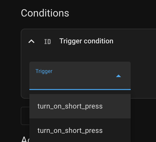 Non-unique trigger IDs displayed multiple times in the "Triggered by" dropdown · Issue #14111 ...