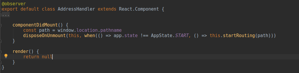 disposeOnUnmount are failing with react-hot-loader · Issue #725 · mobxjs/mobx-react · GitHub