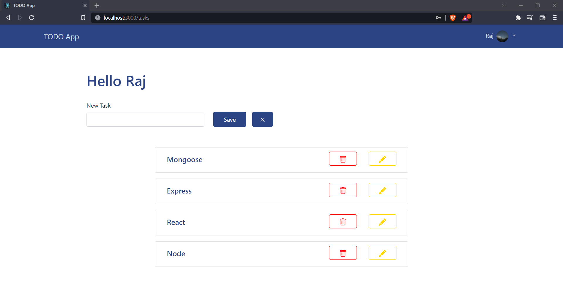 GitHub - itssingh14/MERN-TODO