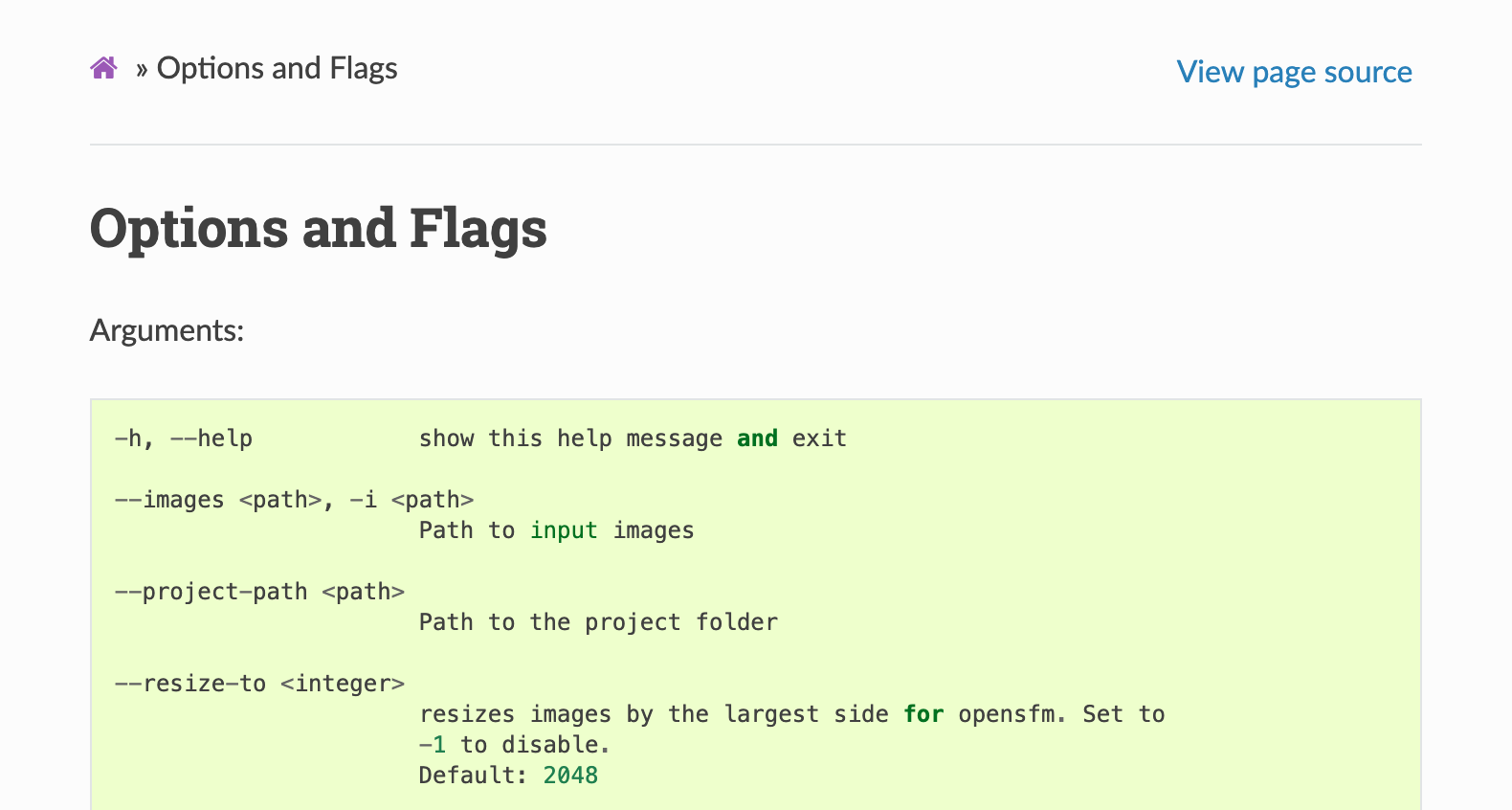 argument descriptions not translated · Issue #76 · OpenDroneMap/docs · GitHub