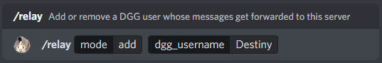 GitHub - tenacious210/dgg-relay: Relays messages between DGG and Discord