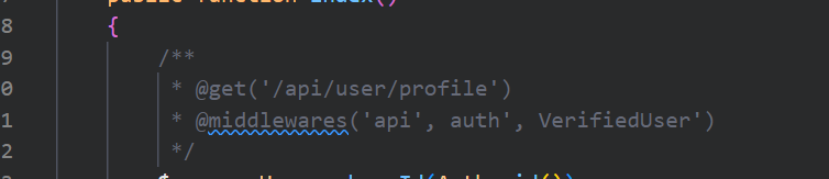 action_comments, middleware single quotation problem · Issue #194 · imanghafoori1/laravel ...