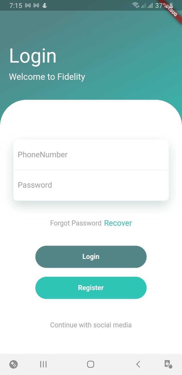 GitHub - karimbouafif/Fidelity-App: Flutter Application