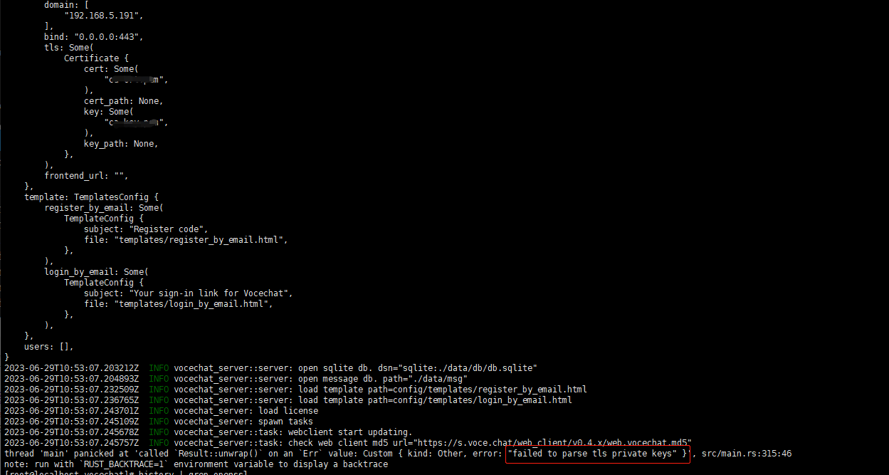 [BUG] 私有ssl证书问题 · Issue #131 · Privoce/vocechat-web · GitHub