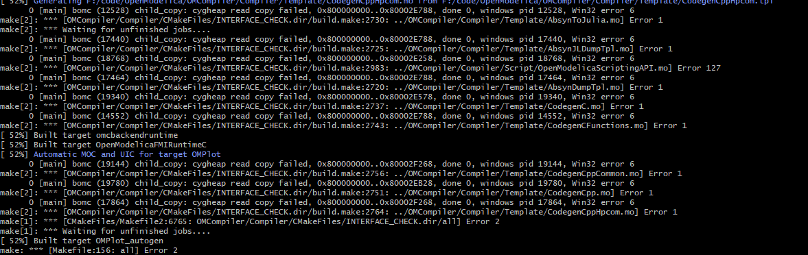 Im Compiling Openmodelica For Windows And Im Having Problems · Issue 11354 · Openmodelica