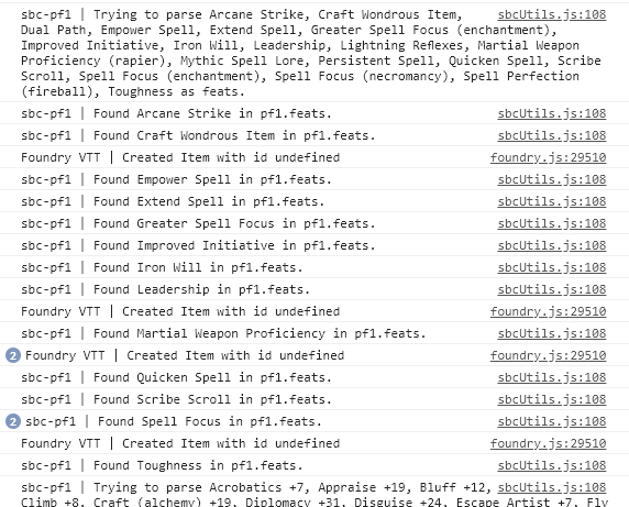 Feature Request: Pull Feats, Traits, Items, and Class abilities from ...
