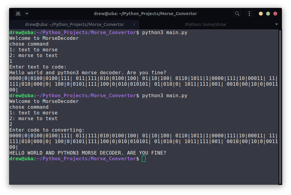 GitHub - YANOVSK1Y/Morse_Decoder: Decoder encoder for morse