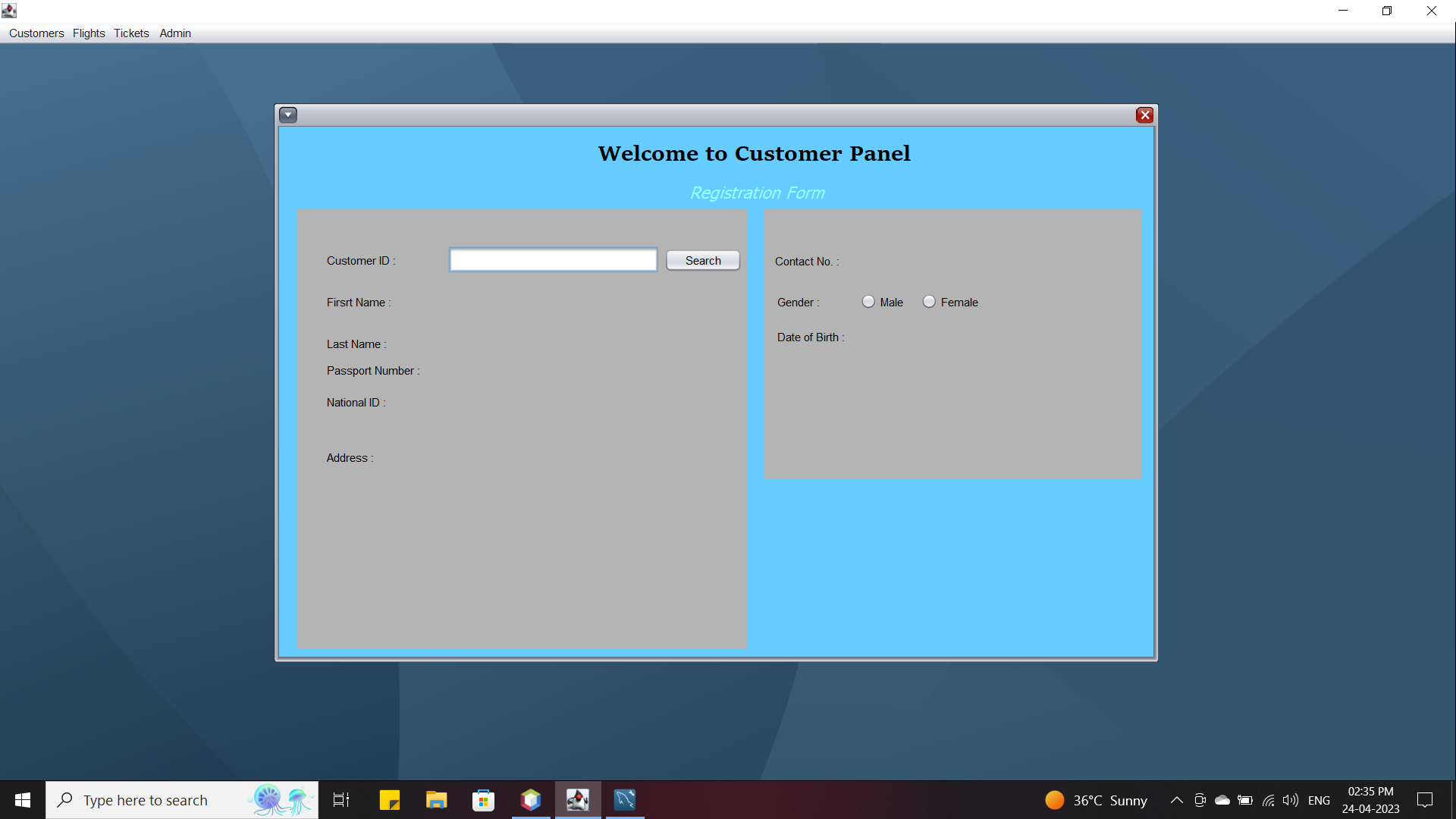 GitHub - AmanShaikh7/Airline_Reservation_System: Made a full fledge ...