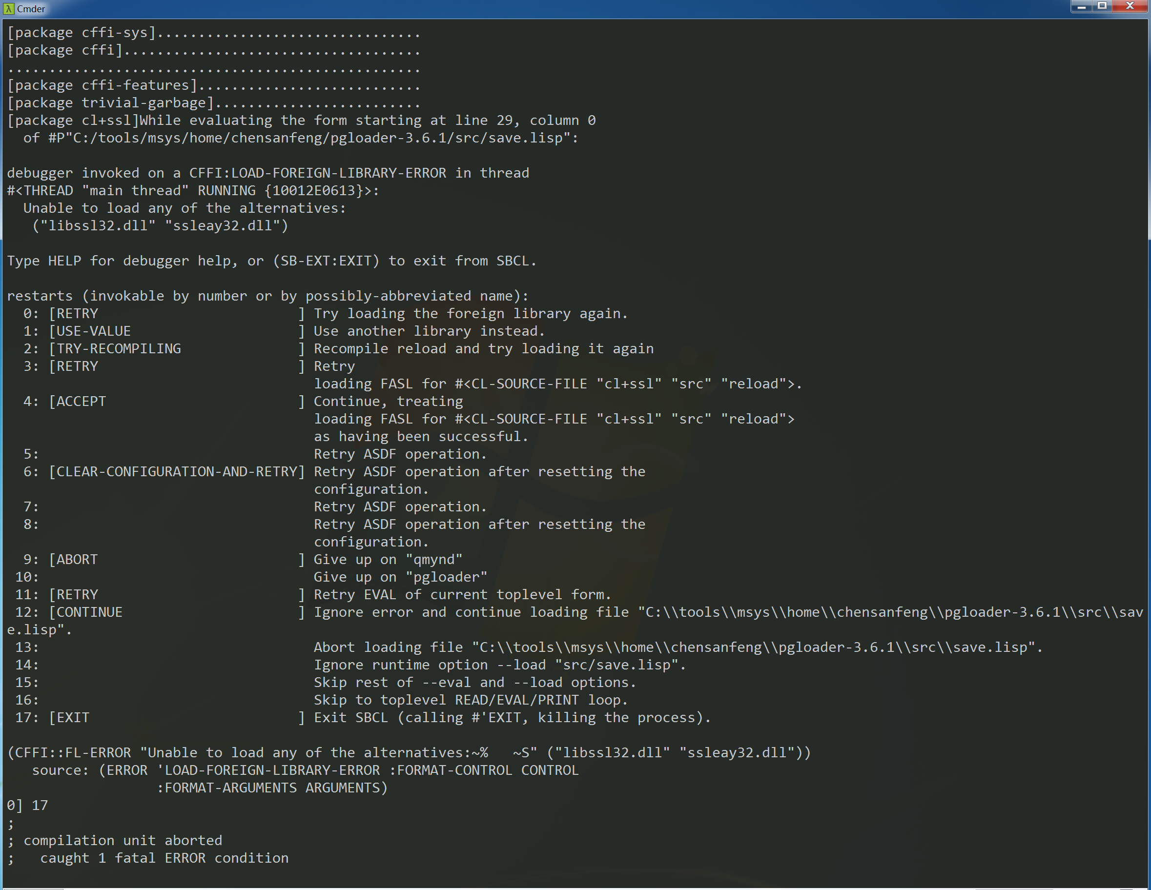 UNEXPECTED HTTP STATUS · Issue #941 · dimitri/pgloader · GitHub