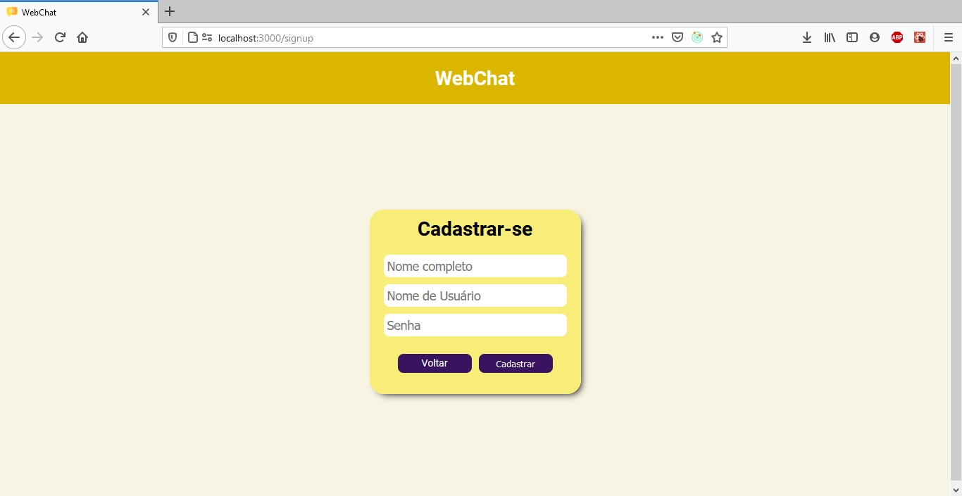 GitHub - arielscht/webchat-frontend: Front-end of a webchat, developed ...
