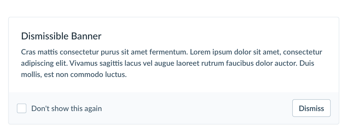 Dismissible Banner · Issue #975 · Royal-Navy/design-system · GitHub