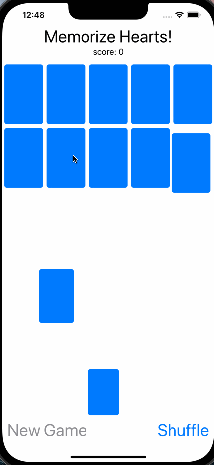 GitHub - sky1122/MemorizeGame: Native IOS MemorizeGame by SwiftUI and Swift