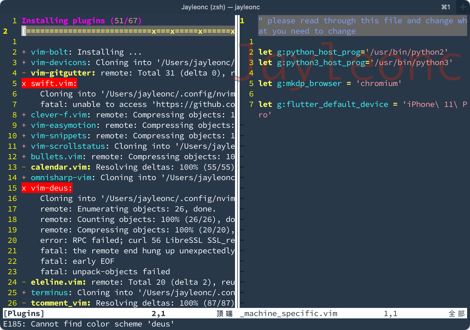 duplicated keybindings · Issue #31 · theniceboy/nvim · GitHub