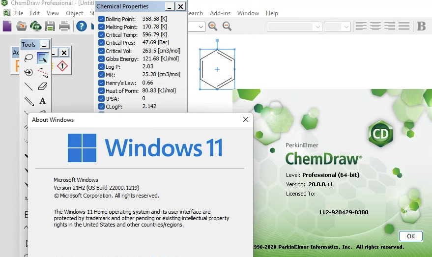 ChemDraw 18-21 不能预测熔、沸点等性质。 · Issue #9 · Z-H-Sun/CS_CCME_Posts · GitHub