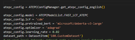 Train Atepc Model With Different Optimizer · Issue 195 · Yangheng95 Pyabsa · Github