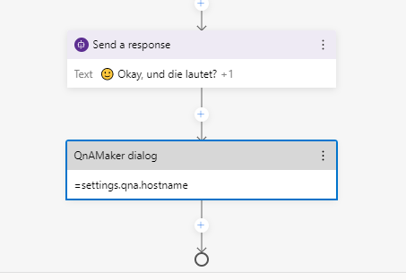 QnA Maker issues an unsolicited message · Issue #8699 · microsoft/BotFramework-Composer · GitHub