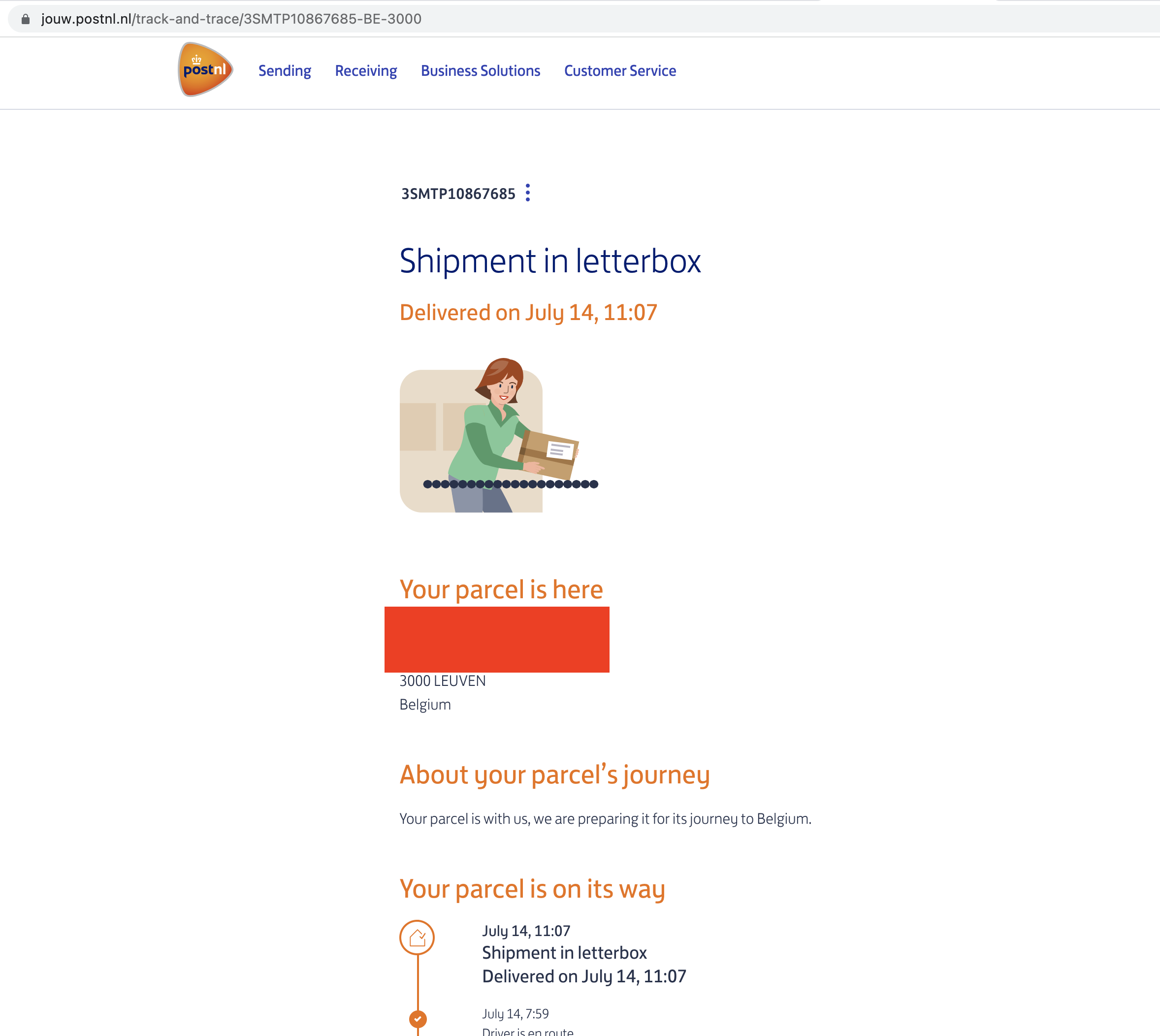 Order track&trace postnl points to incorrect country · Issue #255 · Decathlon/vitamin-design ...
