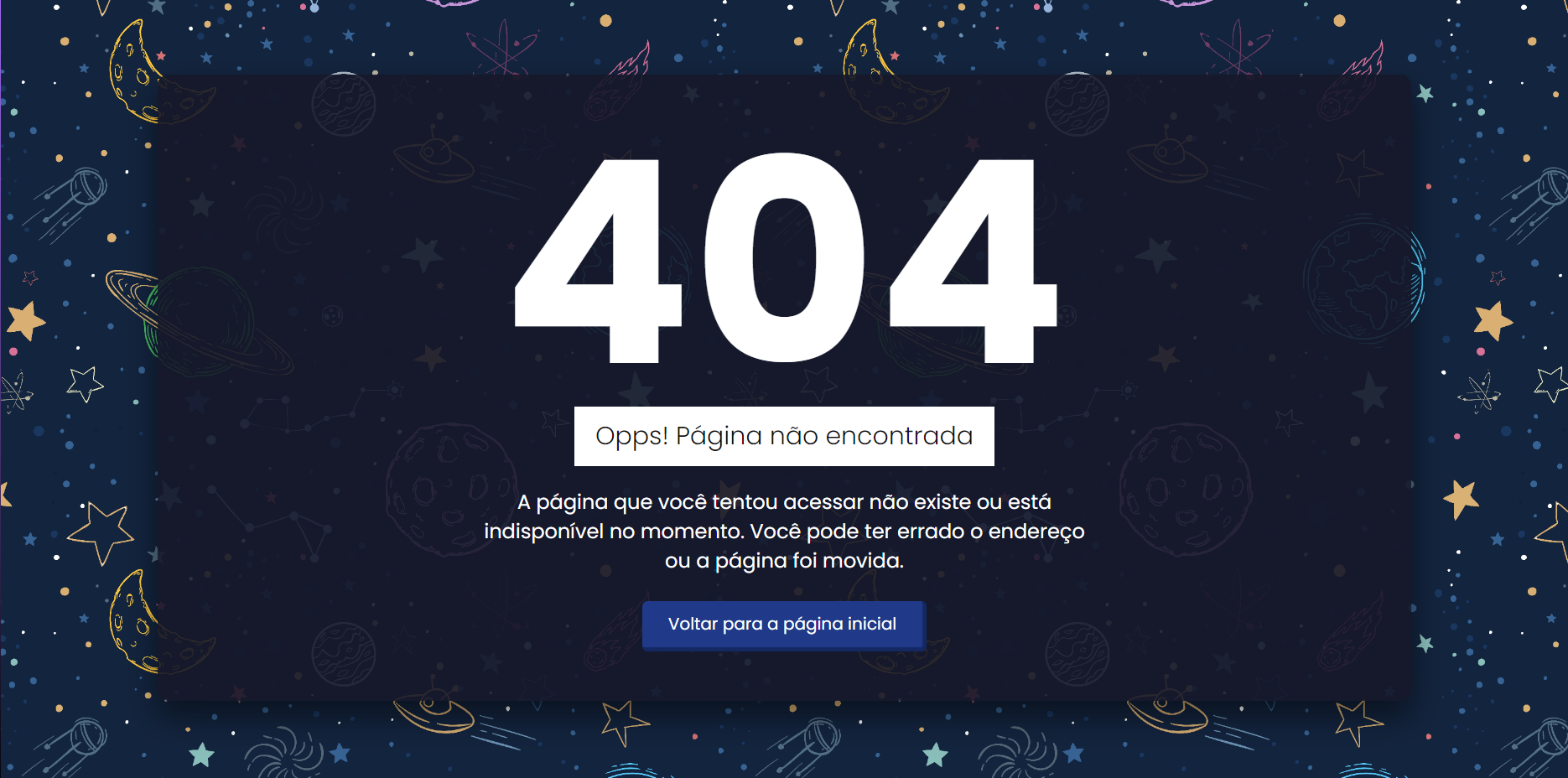 GitHub - hochforce/404-page-not-found: 404 Page Not Found - Galaxy