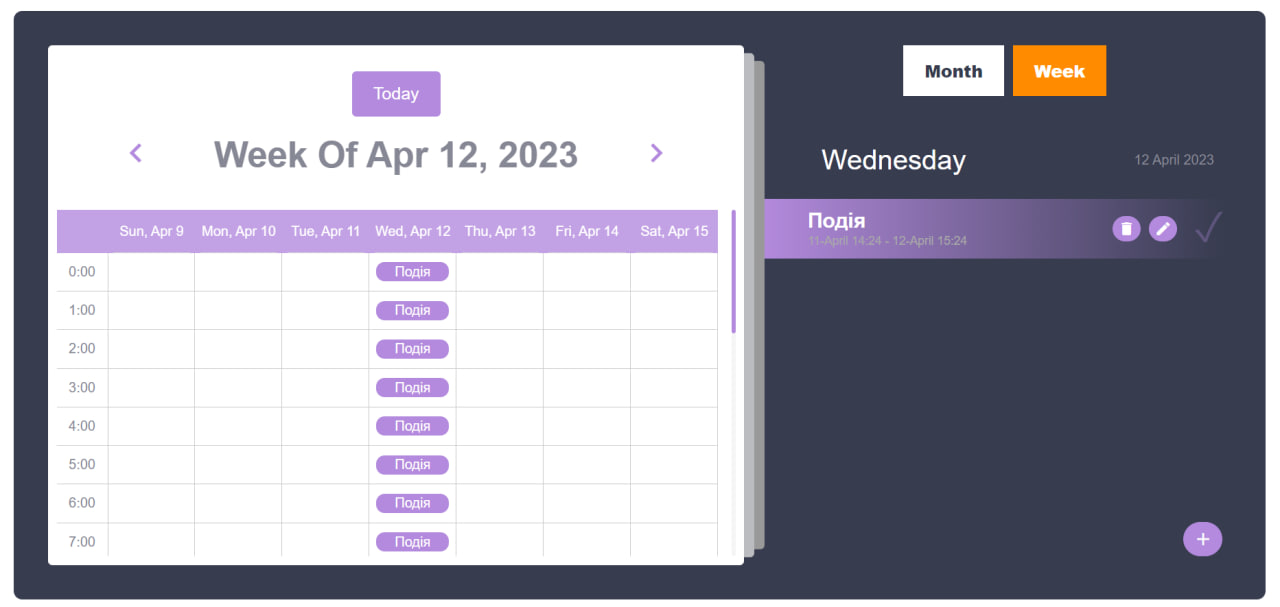 GitHub - bumblebee19/calendar-angular-: Custom calendar with events and views monthly and weekly.