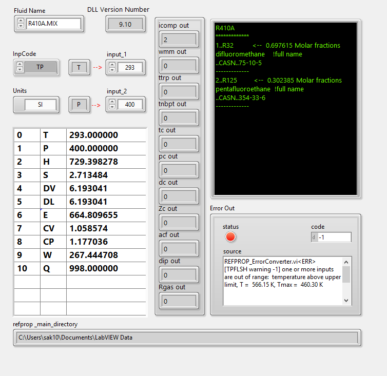 REFPROP LabVIEW Integration · Issue #97 · usnistgov/REFPROP-wrappers ...