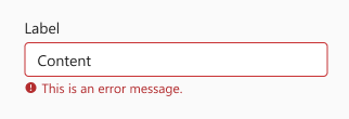 Field: Add error state to field controls · Issue #25023 · microsoft/fluentui · GitHub