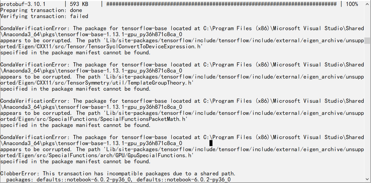 Anaconda install failed · Issue #521 · DeepLabCut/DeepLabCut · GitHub